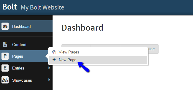 Create Pages in Bolt • Bolt Tutorial - FastComet