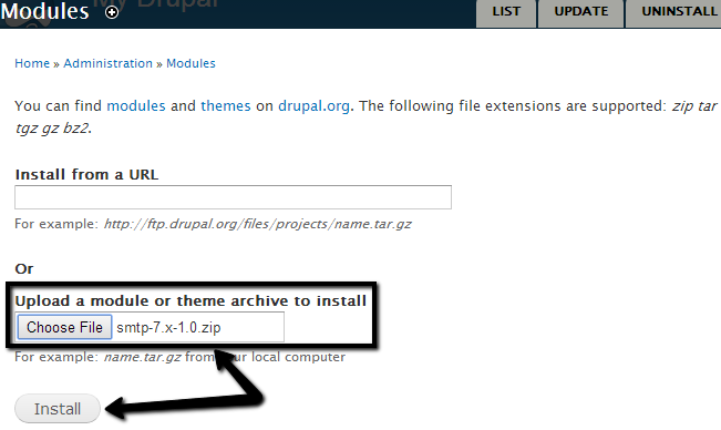 How To Configure Drupal With Smtp Drupal Tutorial