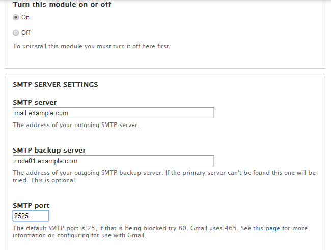 How To Configure Drupal With Smtp Drupal Tutorial