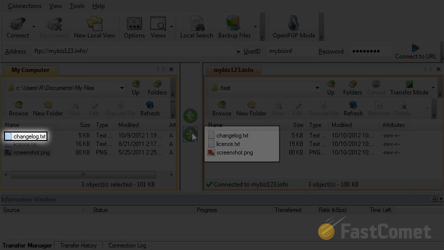 Wsftp Tutorial How To Upload Files Fastcomet