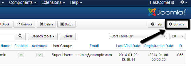 Disable new Registrations • Joomla Tutorial - FastComet