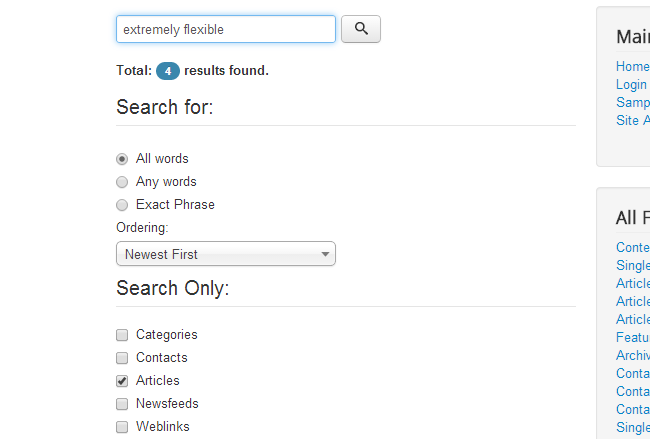 How to Search Content • Joomla Tutorial - FastComet