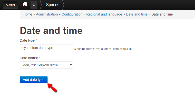 Configure Regional Settings • Open Atrium Tutorial - FastComet