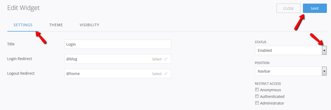 How to Enable the Login Form in Pagekit - Pagekit Tutorial - FastComet