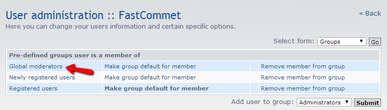 How to Set Board Moderators • phpBB3 Guide - FastComet