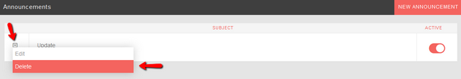 Manage Announcenemts in PHPFox Neutron - PHPFox Neutron Tutorial - FastComet