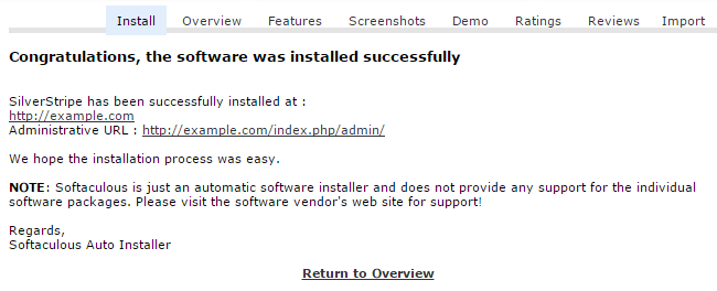 Install Silverstripe Via Softaculous • Silverstripe Guide Fastcomet